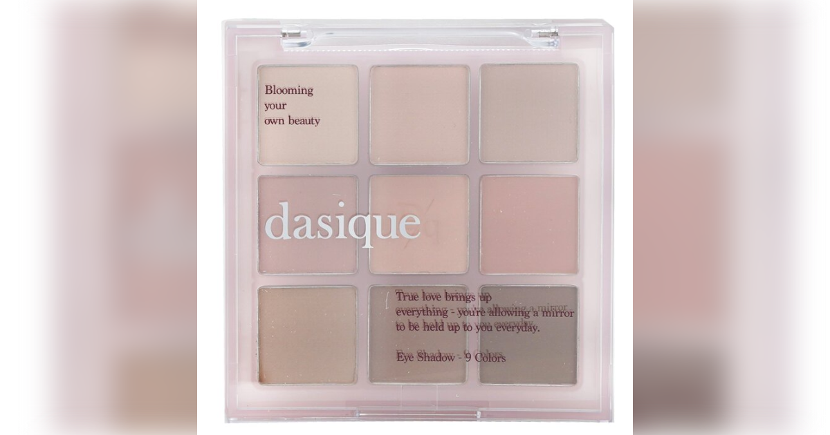 【Dasique】9色眼影盤 - # 13 Cool Blending - TutorABC Shop 精選 - 2024年12月